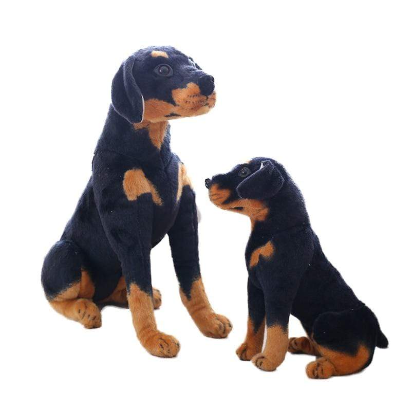 Rottweiler Plush Dog | Fantasy Plush Toys - Peluches Fantasía